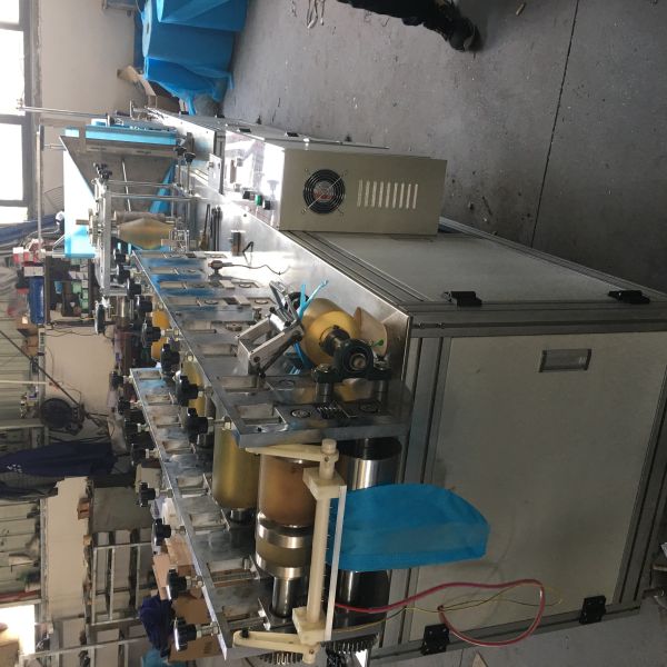 Quality 170pcs/Min Plastic Medical Disposable Head Cap Making Machine for sale