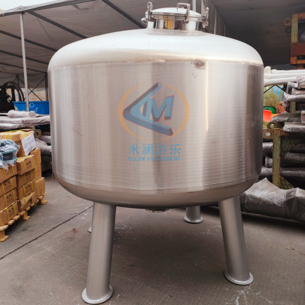 Quality SUS304 Swimming Pool Sand Filter Swimming Pool Accessories 1200mm/1400mm/1600mm/1800mm/2000mm Dia for sale