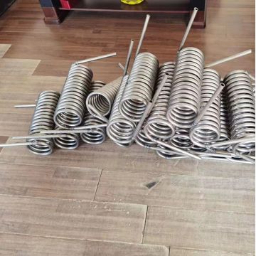 Quality Pure Titanium Coils for Swimming Pool Heat Pump Heat Exchanger for sale