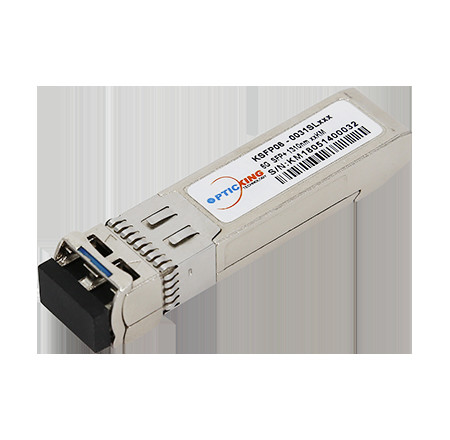 Quality MMF 6G 850nm 300M SFP+ LC Fiber Optic Transceiver Module for sale