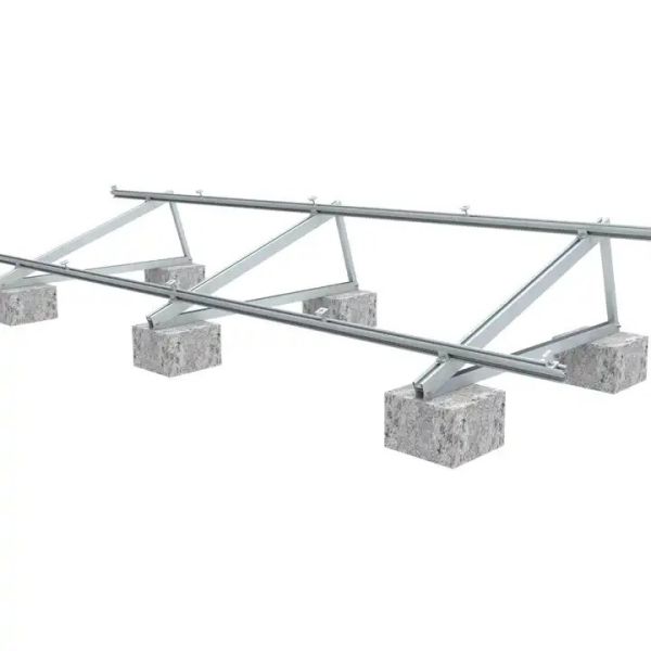 Quality Natural Silver Ground Mount for Solar Panel Installation Pre-assembled and for sale