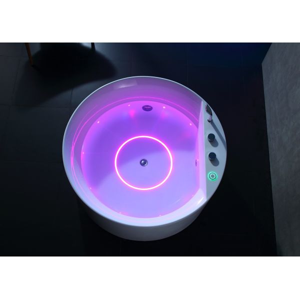 Quality Massage Bathtub With One Piece Led Bottom Light Strip for sale