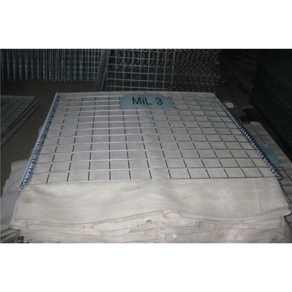 Quality Explosion Proof Hesco Barrier Defensive Barrier Sand Wall 1X1X5m for sale
