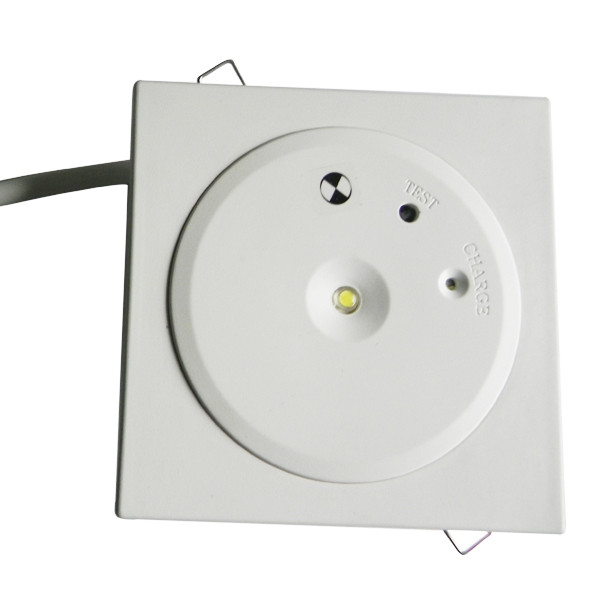 Quality Customized Rechargeable 3W IP42 LED Emergency Downlight 3 Hours Duration for sale