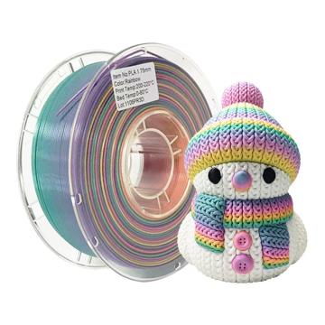 Quality PINRUI 3D Printer Filament PLA Rainbow 1.75mm 1kg Multiple Colors Fit Most FDM for sale