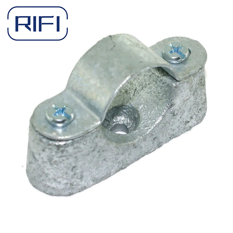 20mm 25mm BS Gi Conduit Fittings Hot DIP Galvanized Conduit Distance Saddle