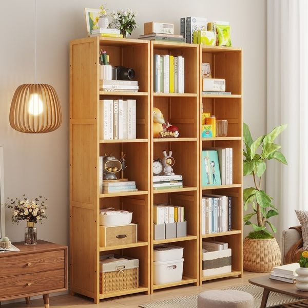 Quality Household Storage Cabinet with Door, Tall Book Shelves, Case Library, Organizer Contaer Livg Room Bedroom for sale
