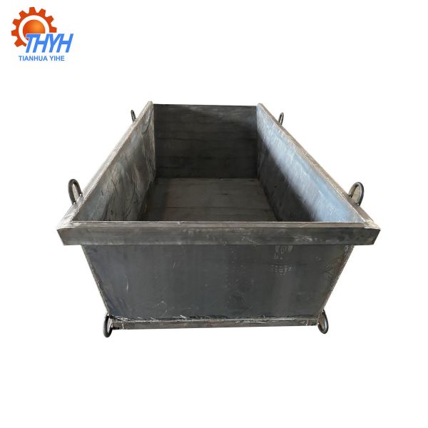 Quality 2M3-12M3 Metal Skip Bin Trash Skip Container Construction Garbage Bin for sale