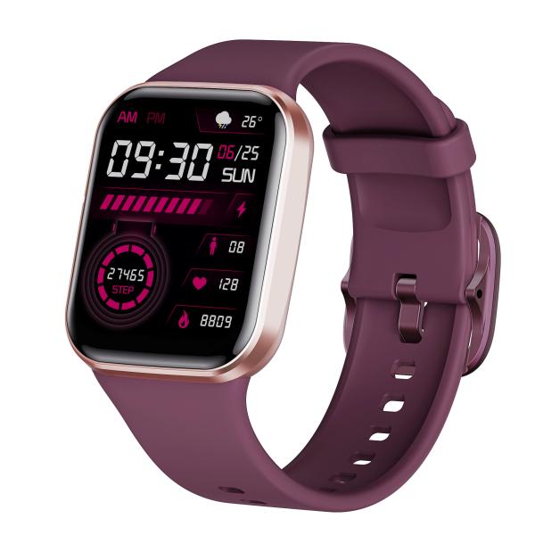 Quality TPU Health Fitness Smartwatch Square Shape Smart Bracelet Activity Tracker for sale