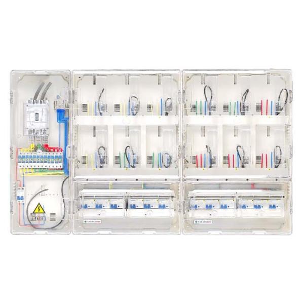 Quality 12 Way Single Phase Electrical Service Meter Box for sale