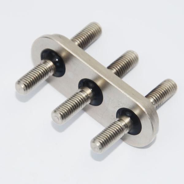Quality 30A Hermetic Hermetic Electrical Vehicle Connectors 4J28 Nickel Plated Custom for sale