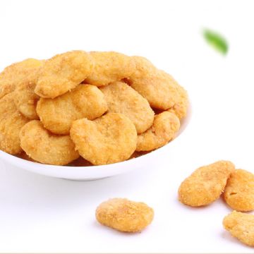 Quality Customized Coated Crispy Broad Bean Chips Chili/Chilli/Spicy Flavor Fried Fave for sale