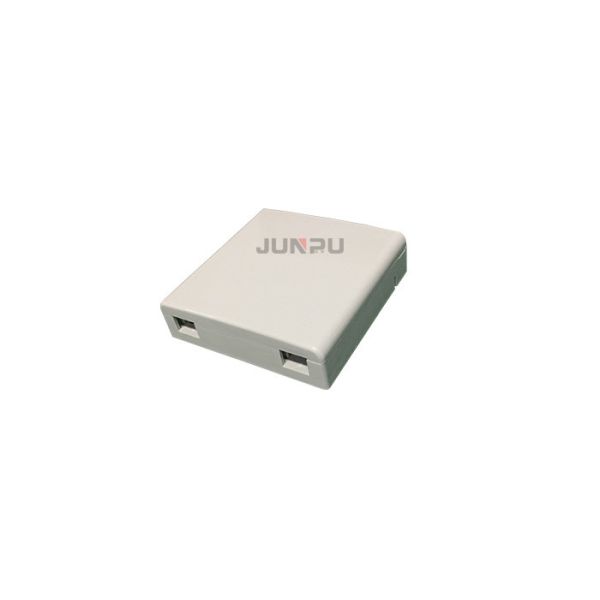 Quality 2 Core Optic Terminal Wall Mount Fiber Termination Box With SC Adapter for sale