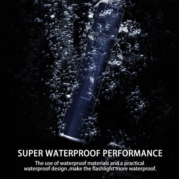 Quality Anti Strong Impact 3.7V Rechargeable Pocket Flashlight Explosion proof for sale