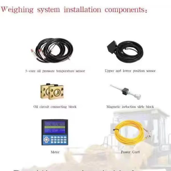 Quality Front End Loader Hydraulic Scale System On Board Weighing Wheel Loader Scale for sale