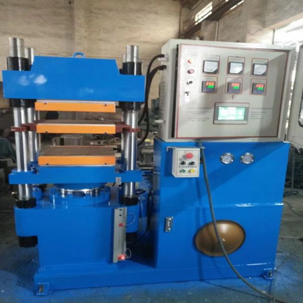 Quality Laboratory 100T Rubber Vulcanizing Press Column Vulcanising Press for sale