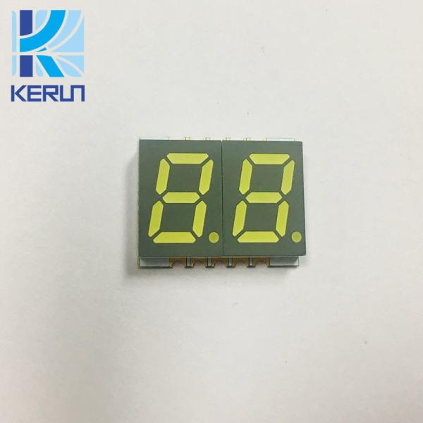 Quality 2 Digit 7 segment SMD LED Screen 10mm Height For Door Starter for sale