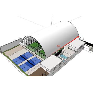Wheelchair Accessible Padel Tennis Courts Fields Type With PE Fence
