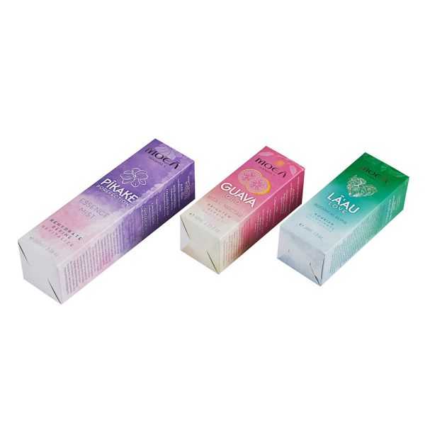 Quality Gloss UV Coating Cosmetic Skincare Box Packaging With Custom Design for sale