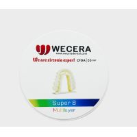 Quality 1200 MPA Dental Multilayer Zirconia Block Disc For CAD CAM Milling Machine for sale