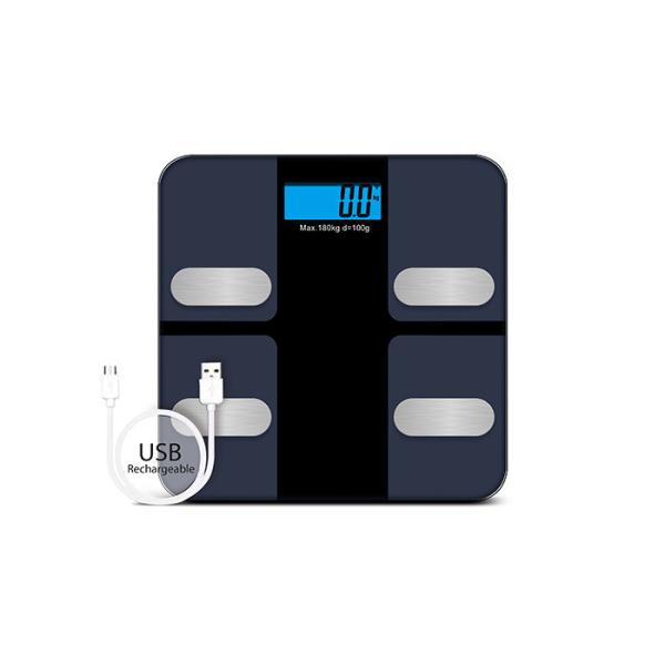 Quality 396LB USB Rechargeable WiFi Smart Body Analyser Scale for sale