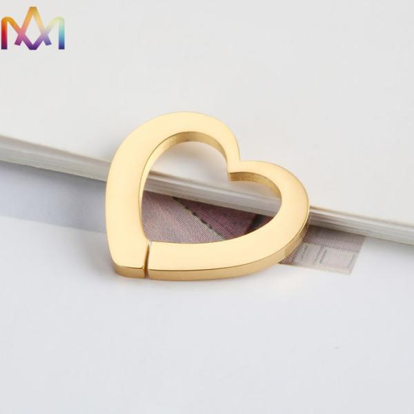 Quality Hollow Custom Engraved Heart Charm for sale