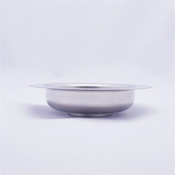 Quality USA bestball mirror surface flanging ss 201 kitchen sink basket strainer sieve basket for sale