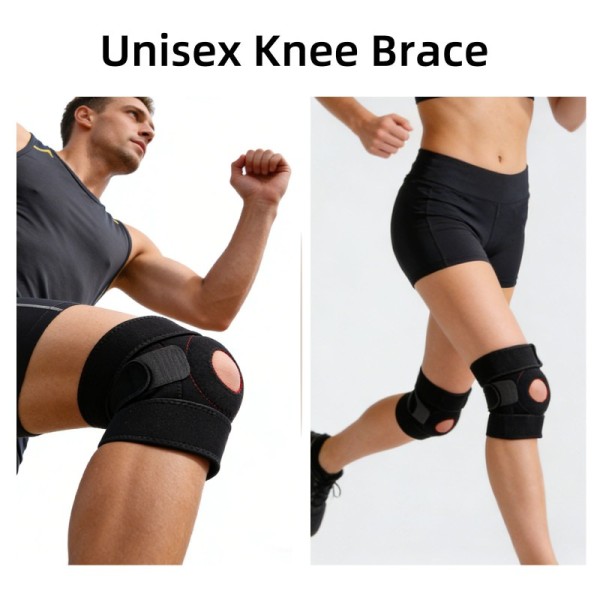 Quality Adjustable Open Patella Knee Brace for sale