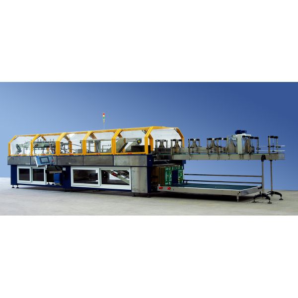 Quality 13 KW Wrap round Case Packer Packing Machine Equipment for 330ml,  500ml PET round bottles for sale
