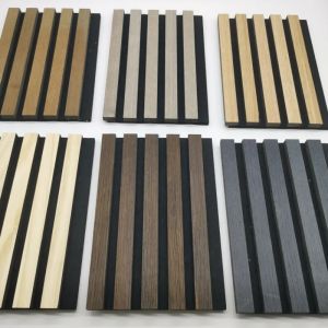 Quality FSC Felt Sound Insulation Board Soundproof Wall Panels Wood Acoustic Panels for sale