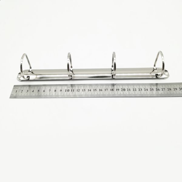 Quality Silver Ring Binder Clips Customized Metal Ring Binder Mechanism D Shape For File for sale