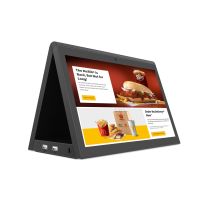 Quality 10.1-Inch Dual-Screen Restaurant Ordering Tablet RK3288 POE Desktop Retail for sale