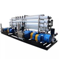Quality 38% Recovery Rate Seawater Desalination System With Ultrafiltration Pretreatment for sale