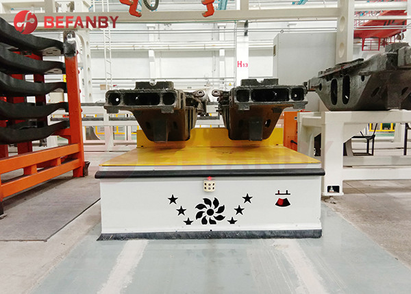Quality Battery Powered Automatic High Load AGV Automatic Guided Vehicle 1500kg for sale