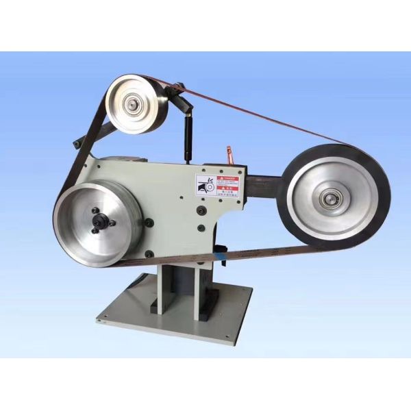 Quality Single Phase Manual Buffing Machine Speedable Control With Grinding Belt for sale