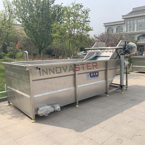 Quality Vegetable Processing Line for Salad Cutting Washing and Drying in Beverage Shops for sale