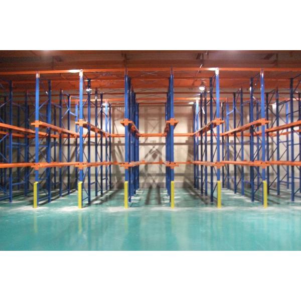 Quality 1 Ton - 3 Ton/layer Drive In Pallet Racking Custom FIFO Flow Rack System for sale