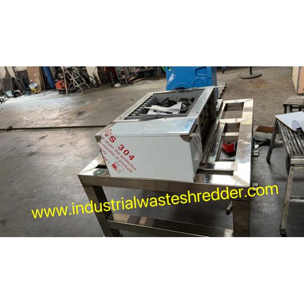 Quality Industrial Stainless Steel Coca Cola Plastic Bottles Shredder, OEM Customized for sale