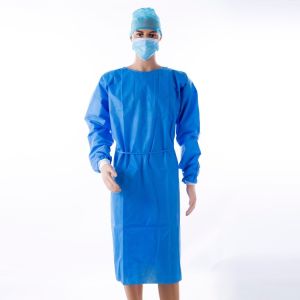 Quality PPE Reinforced Medical Isolation Gown No Stimulus To Skin Custom Size for sale