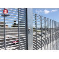 Quality Climb Resistant 2700mm 358 Security Fence Powder Coated Square Post for sale
