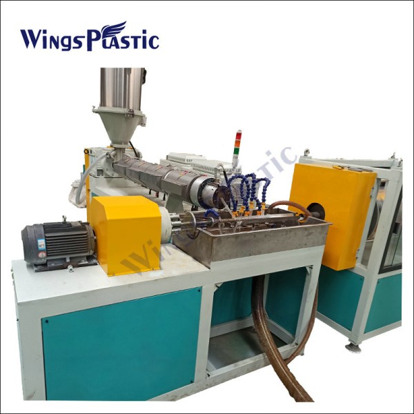 Quality Plastic Hdpe Pp Pe Hydraulic Spiral Wrap Protector Hose Extrusion Making Machine for sale