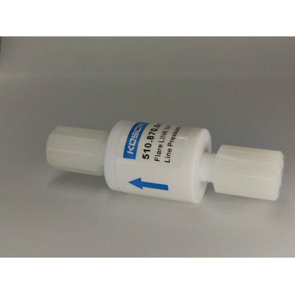 Quality ETFE Non Wetted Plastic One Way Valve Compact PTFE Check Valve for sale