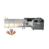 Quality PLC 5000pcs/h 120mm waffle Sugar Cone Making Machine for sale