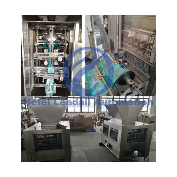 Quality VFFS Type Granule Packing Machine , 100g - 10kg Automatic Rice Packing Machine for sale