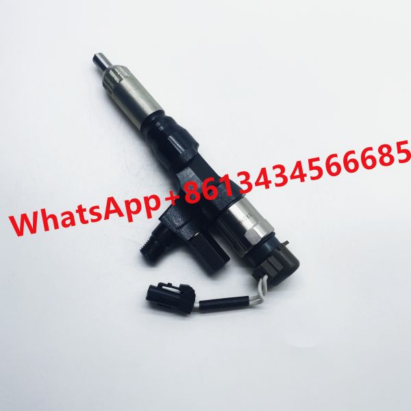 Quality Excavator HINO J08 095000-6593 Denso Diesel Fuel Injectors for sale