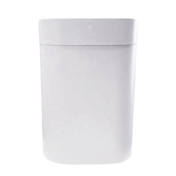 Quality 17.5L Self Bagging Trash Can Household Smart Human Trash Can Customized for sale