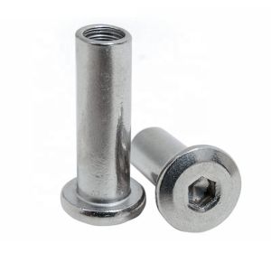 Quality Nickel Flange 6.8 Flat Head Cap Nut SUS201 Steel Hex Nut for sale