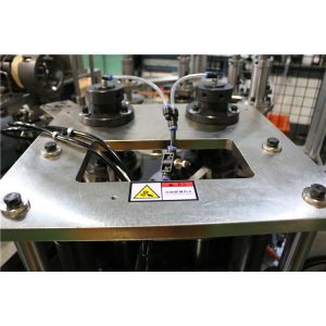 Quality Coffee Cup Cover Paper Lid Forming Machine Without Glue , Cup Lid Forming for sale