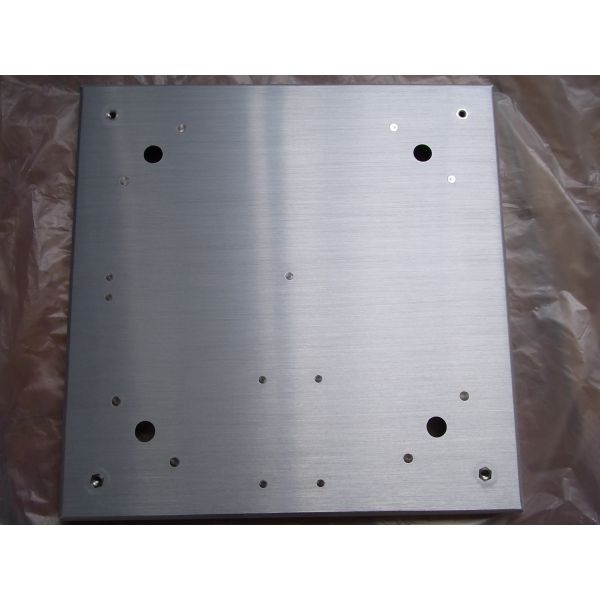 Quality Custom Steel Enclosures Stainless Sheet Metal Fabrication Brushing for sale
