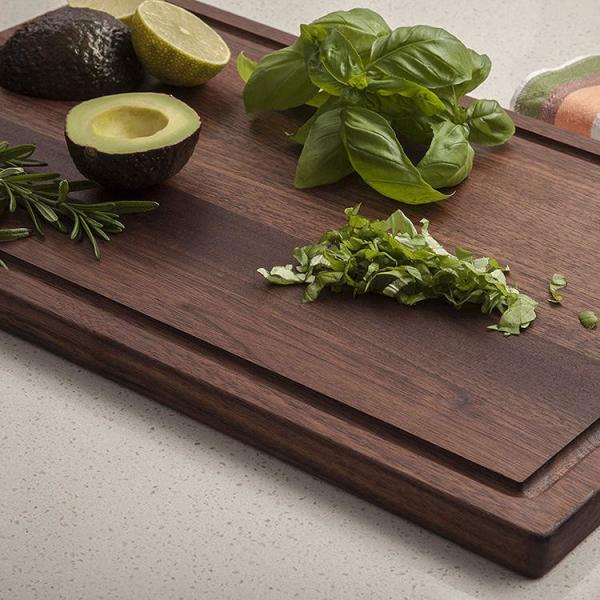 Quality Vegetable Chopping 18 X 12 Large Walnut Cutting Board Wooden for sale